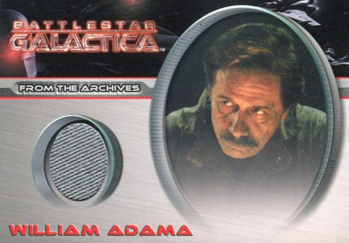 Battlestar Galactica Season Three William Adama Costume Card CC32 | eBay