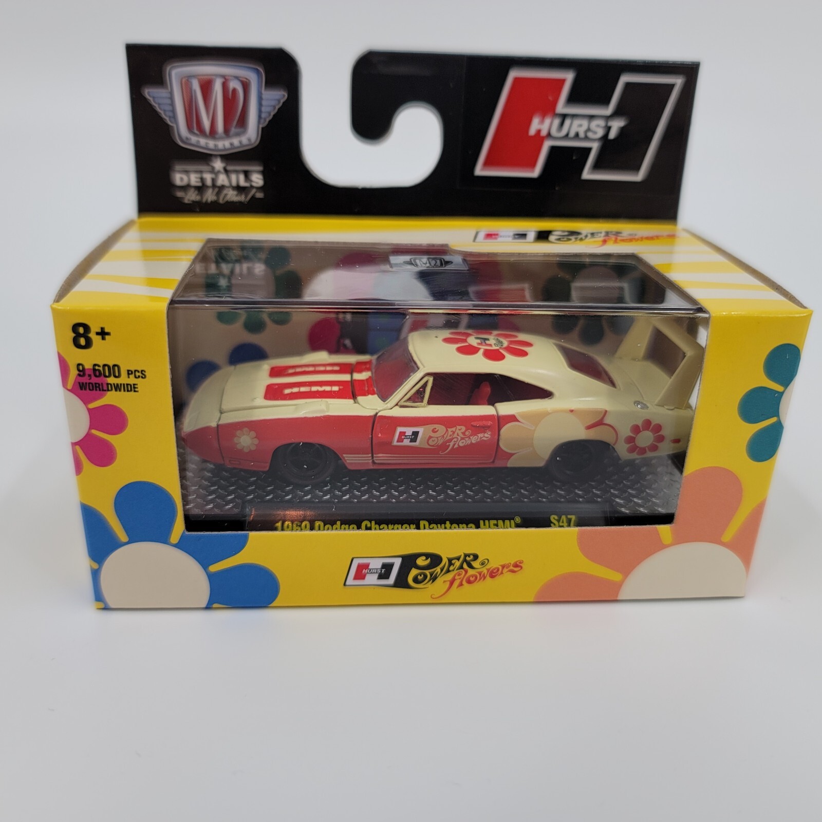 M2 Machines Hurst Power Flowers 1969 Dodge Charger Daytona HEMI LATEST ...