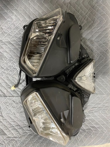Yamaha YZF R3 Front Headlight Assembly Direct replacement | OE | Black ...