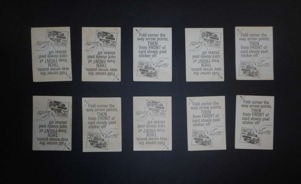 1969 ORIGINAL ODD RODS STICKERS (PICK A SINGLE) DONRUSS | eBay