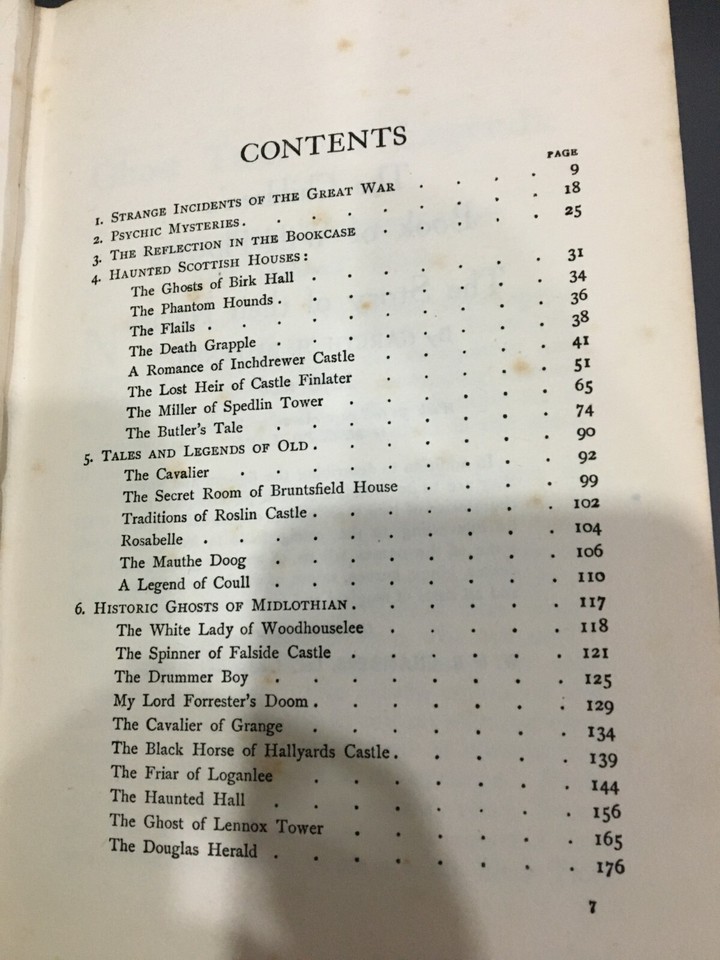 Ghost Tales and Legends - Gauld OCCULT WAR SCOTTISH HAUNTINGS PSYCHIC ...