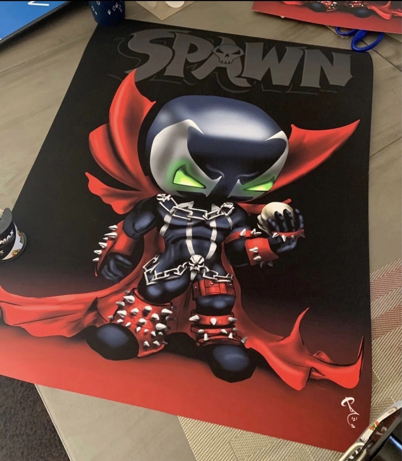 Spawn Comics Funko Style 18x24 Inch Poster (print Not Included) | eBay