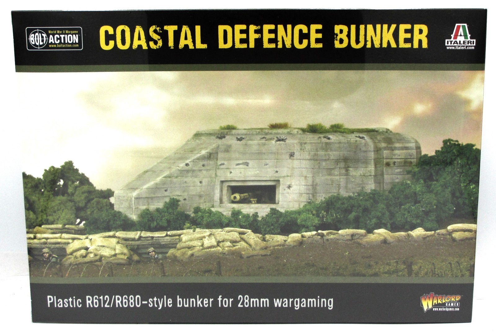 Bolt Action 842010002 Coastal Defense Bunker (R612/R680) WWII Terrain ...