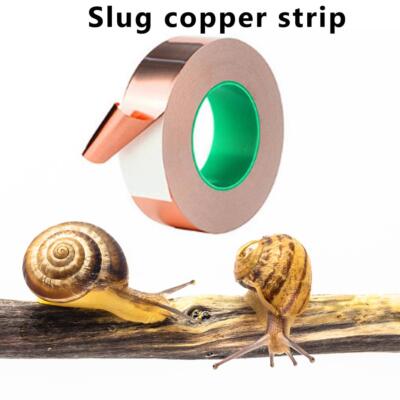 5m Conductive Copper Foil Tape Snail Barrier Tape Double-sided for Slug ...