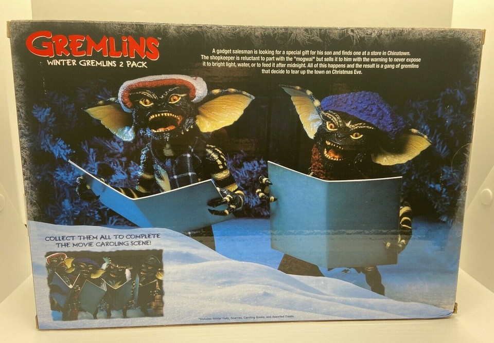 NECA Gremlins Christmas Carol Winter Scene Figure Sets 1 2 Full ...