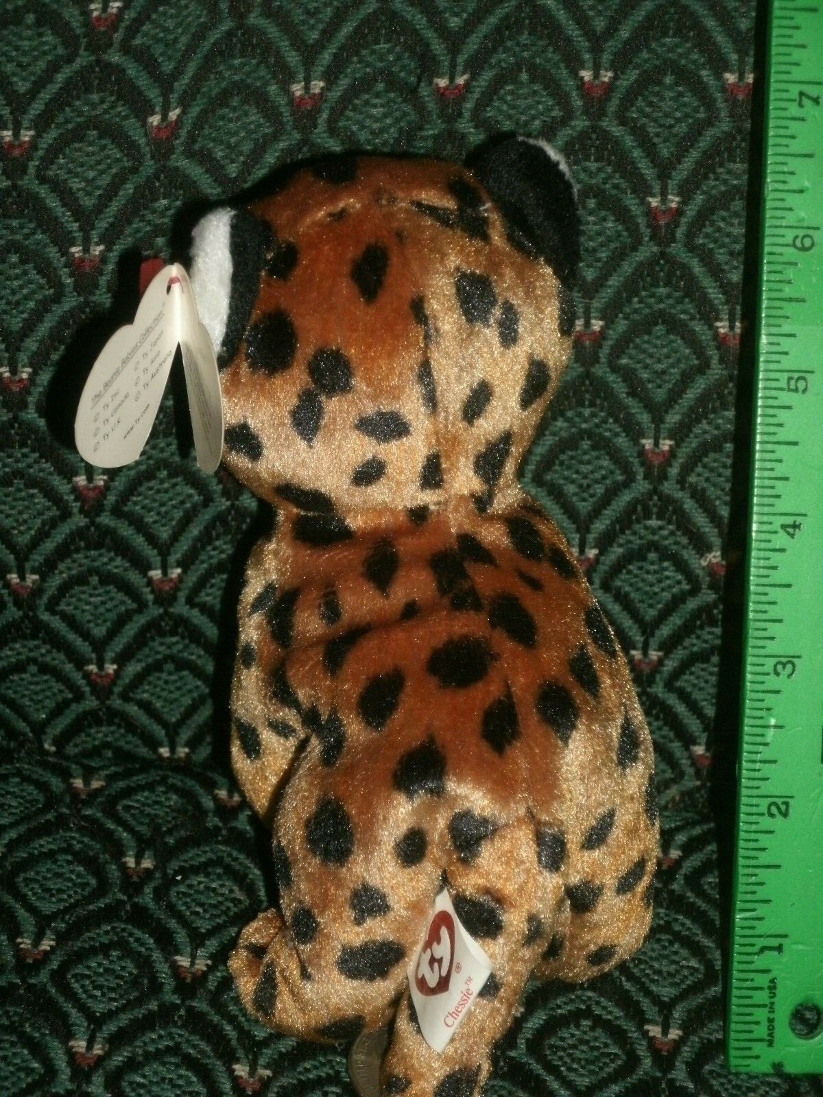 Ty Beanie Baby * CHESSIE (Sitting) Cheetah * MWNMT * RETIRED * VHTF ...