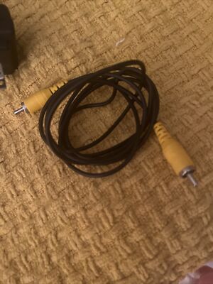Single RCA Male to Male Cable Coax Audio/Video Cord Composite Yellow ...