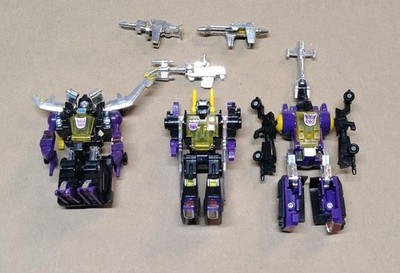 1983 Transformers G1 Insecticons Action Figures Shrapnel Kickback ...
