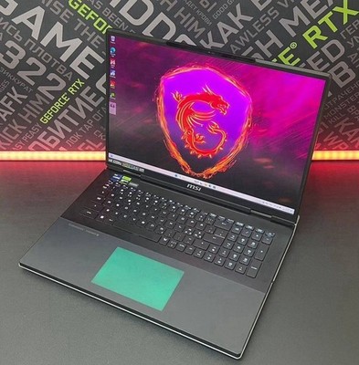 MSI Titan 18HX 4K Mini LED 120Hz i9-14900HX RTX 4090 32GB 1TB SSD | eBay