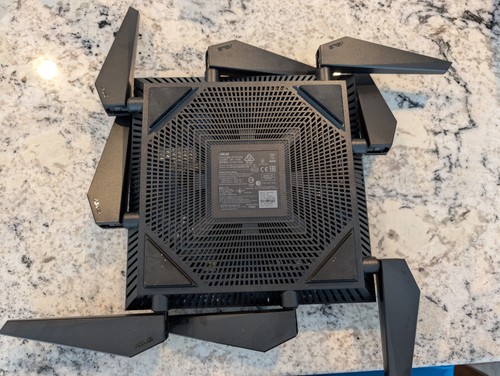 ASUS RT AC5300 Extreme Tri Band WiFi Router Gaming 4K Streaming 8 ...