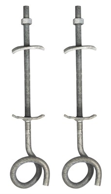 Pig Tail Hook X517 timber swing frame hanger hardware pigtail PAIR ...