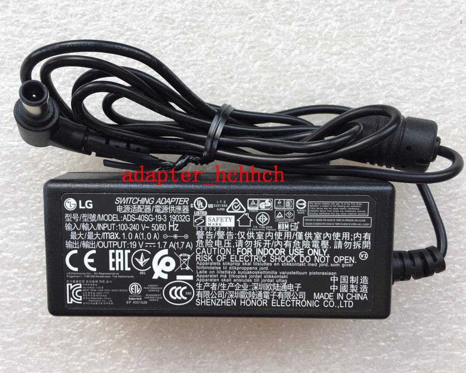 Original OEM LG 32W Switching Adapter for IPS Monitor 22MP57HQ-P MP55 ...