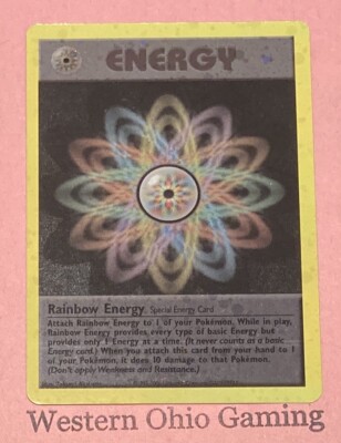 Pokemon TCG Rainbow Energy Foil CCG | eBay