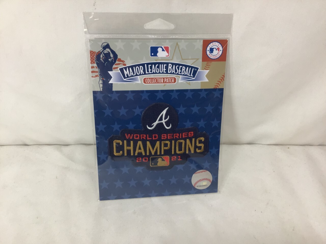 Atlanta Braves 2021 World Series Champions Jersey Patch GOLD Style ...