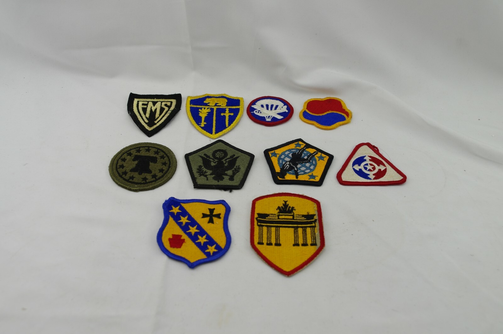 US Military Patches Paratrooper Airforce FMS Eagle & Others Set of 10 ...