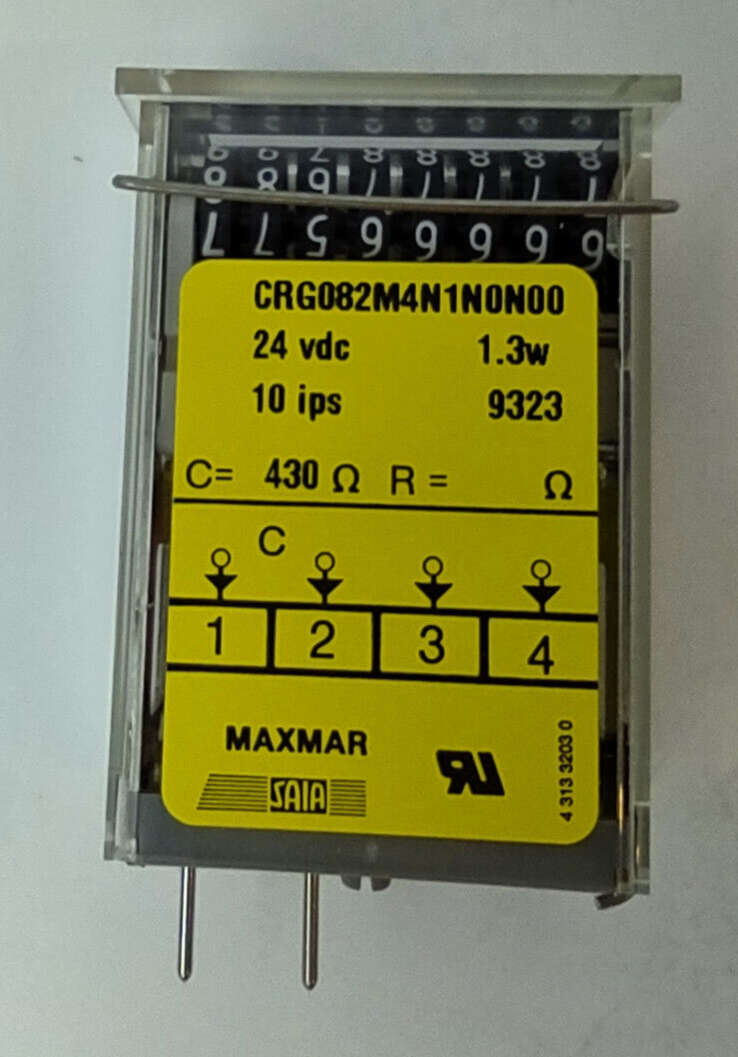 SAIA CRG082M4N10N00 Counter 24VDC 8 Digit | eBay