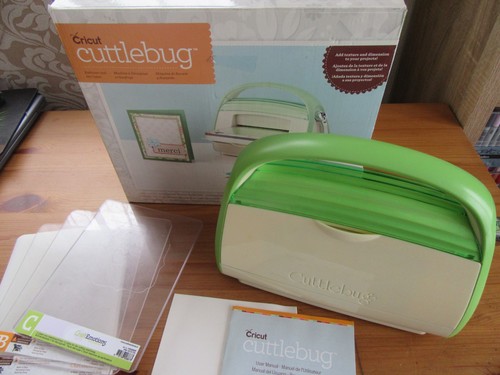 Cricut Cuttlebug Die Cutting Embossing Machine with Plates | eBay UK