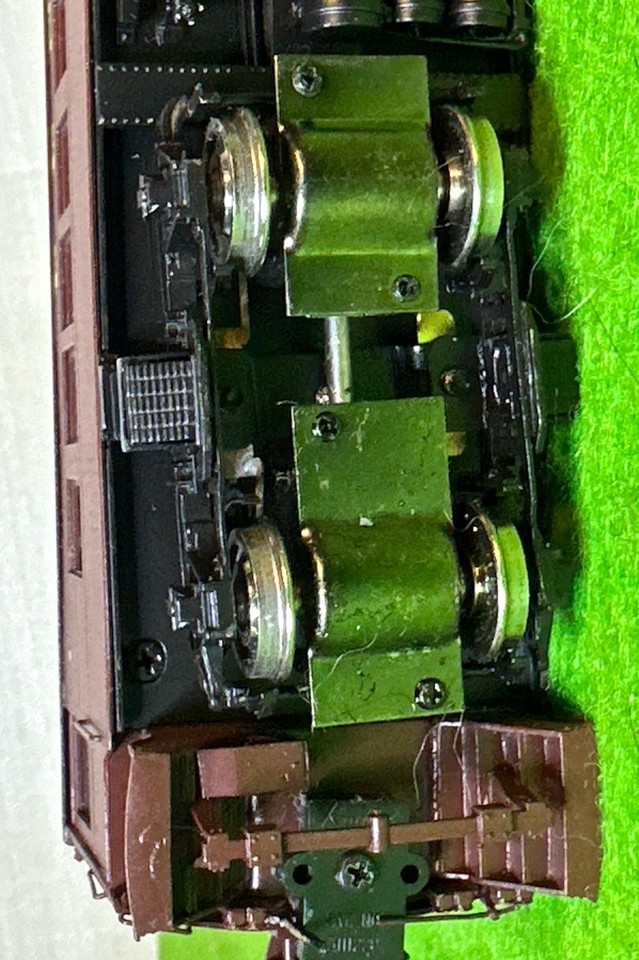Railworks LTD Brass HO PRR Pennsylvania MP-54 MU Powered Coach #634 IN ...