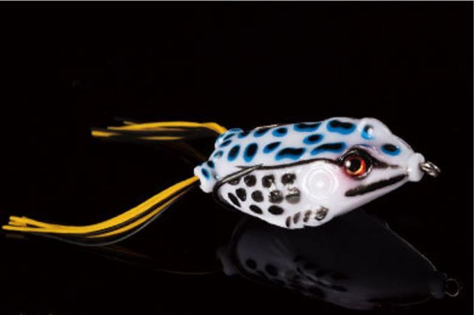 5 PCS Large Frog Topwater Soft Fishing Frogs Lure Bait Bass 1/2 oz 2-3/ ...