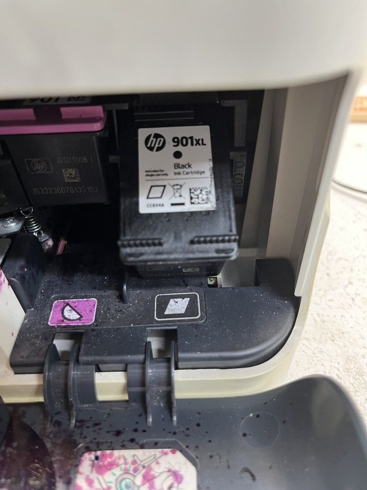 HP OfficeJet J4550 All-In-One Inkjet Printer Tested & Working. no ink ...