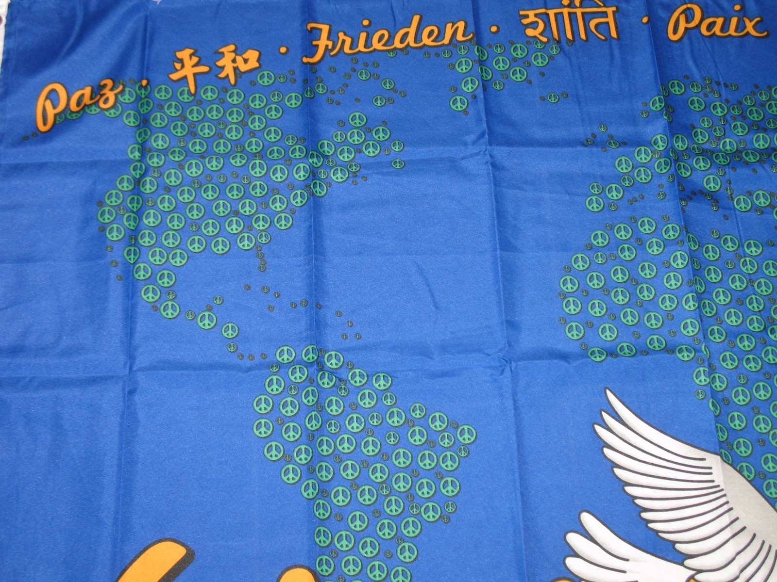 3x5 World Peace Sign Earth Globe Dove PREVENT WW3 RUSSIA CHINA USA FLAG ...