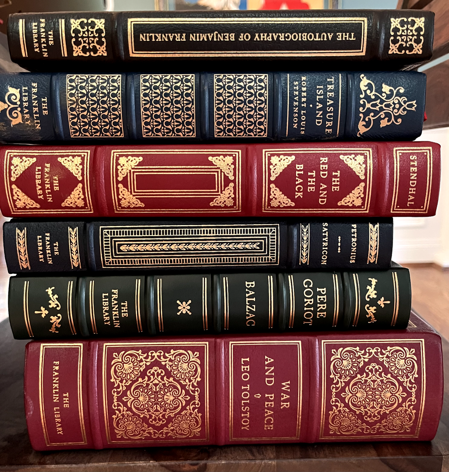 Franklin Library 100 Greatest Books of All Time - COMPLETE PRISTINE ...
