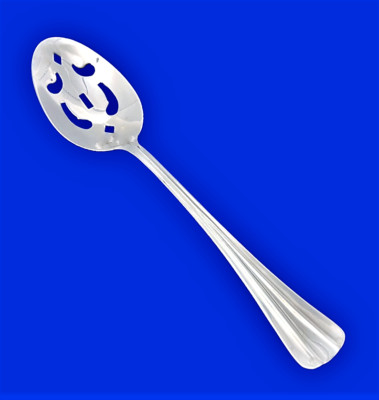 RSVP RXV13 Glossy Ridges Stainless Flatware -- Pierced Serving Spoon 8 ...