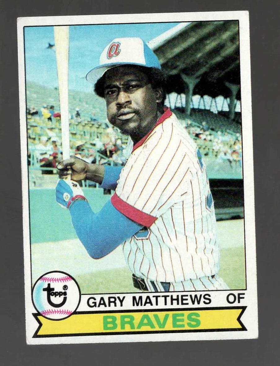 1979 Topps Gary Matthews Atlanta Braves #85 Excellent | eBay