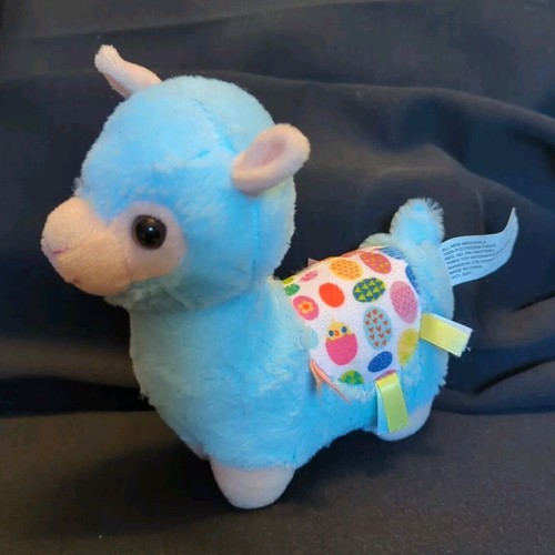 Easter Plush Blue 7" Lamb Llama Stuffed Animal Gift Play Toy Plush ...