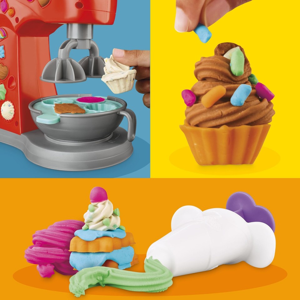 Play Doh Kitchen Creations Magical Mixer Playset for Kids Pretend ...