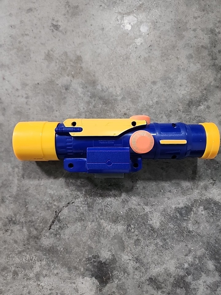 Nerf Longshot CS-6 Tactical Sniper Scope Only (Blue/yellow) | eBay