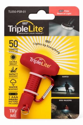 TripleLite 180 LED Flashlight keychain Red - TL050-PSR-01 | eBay