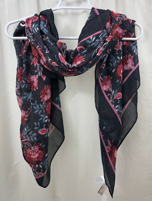 Women's Loft Floral Scarf NWT | eBay