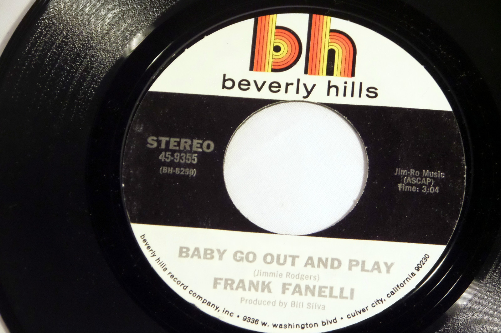 Frank Fanelli: Saturdays Only / Baby Go Out and Play [VG+ Copy] | eBay