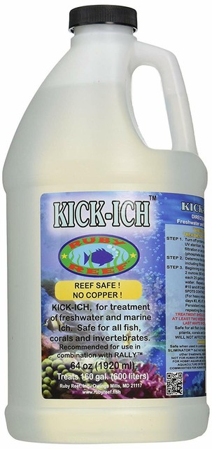 Ruby Reef Arr11128 Kick-ich Aquarium Water Treatment 64-ounce for sale online | eBay