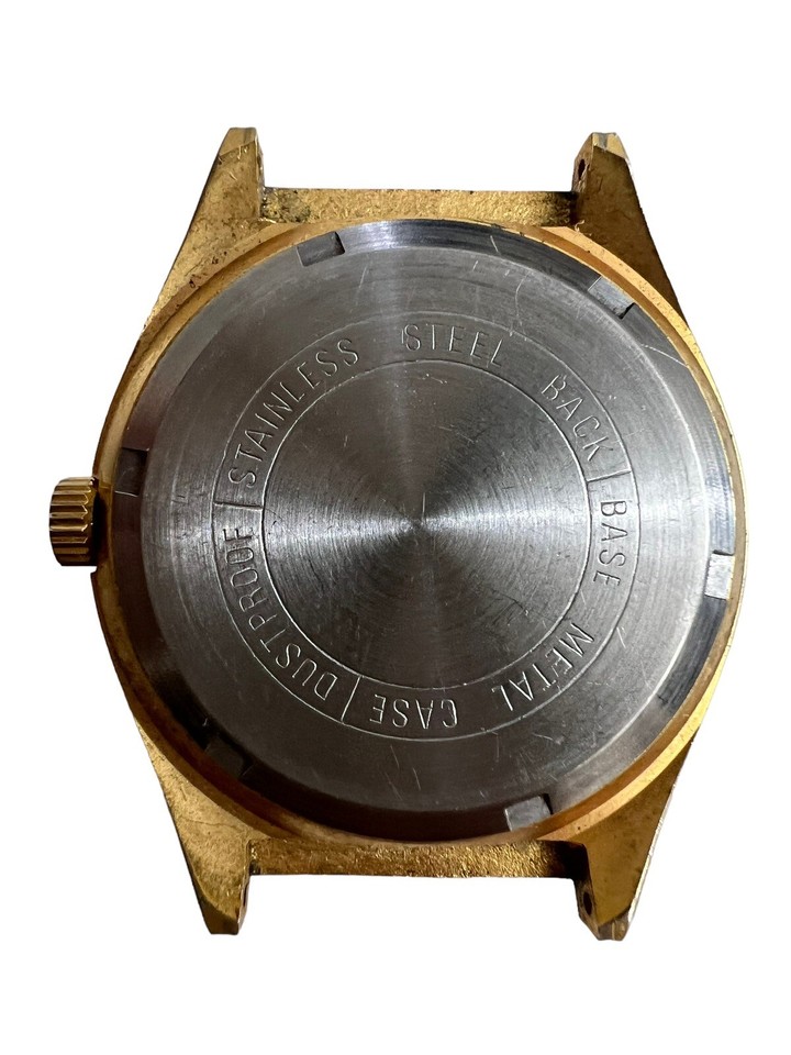 Remington Vintage Mechanical Handwind Mens Gold Vintage Watch Running ...