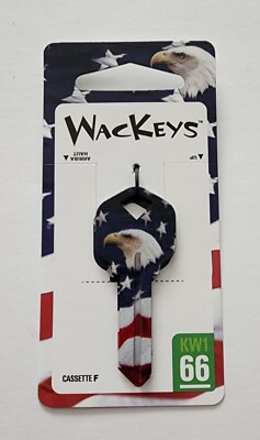 House Key blank KW1 66 American Eagle Wackeys House Key Freedom Uncut ...