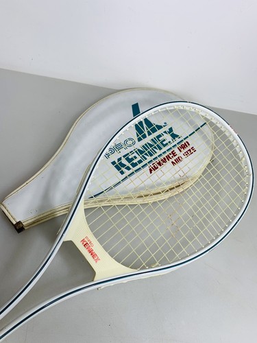 Pro Kennex Vintage White Tennis Racquet with Cover | eBay