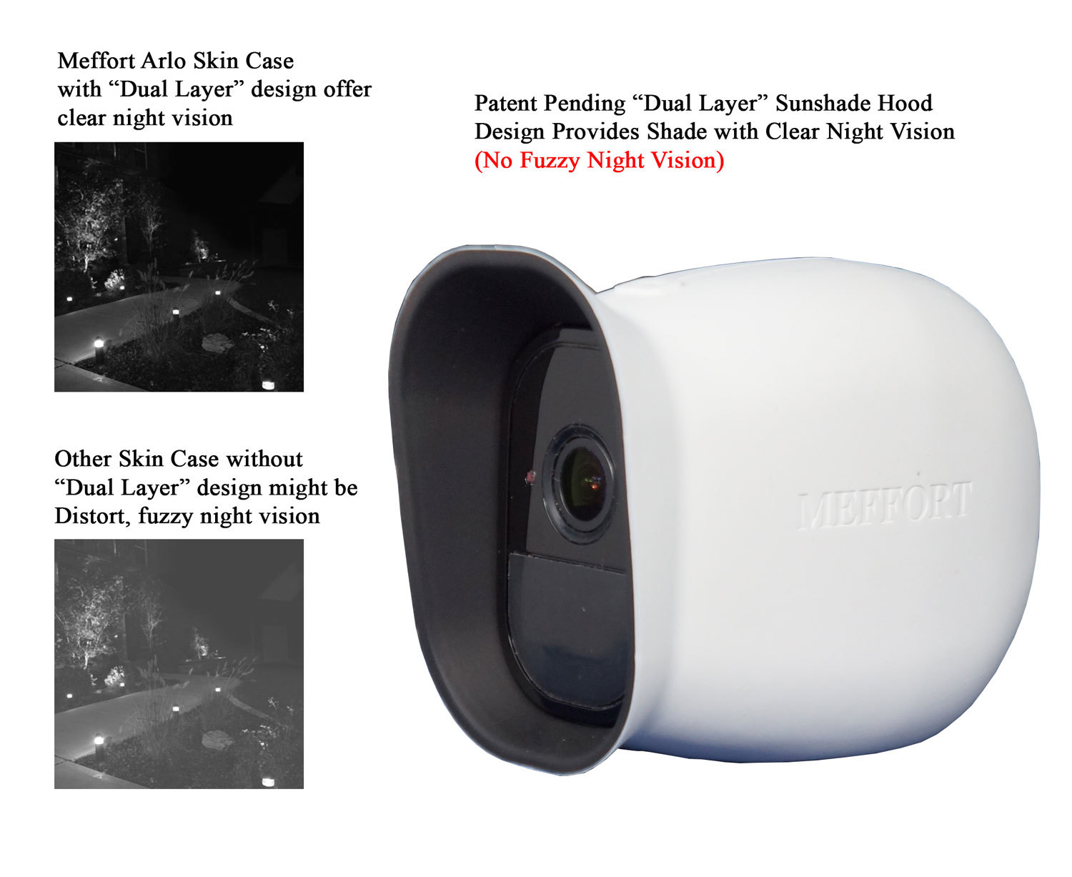 Weather Protection Silicone Cover for Arlo Pro & Arlo Pro 2 Security ...