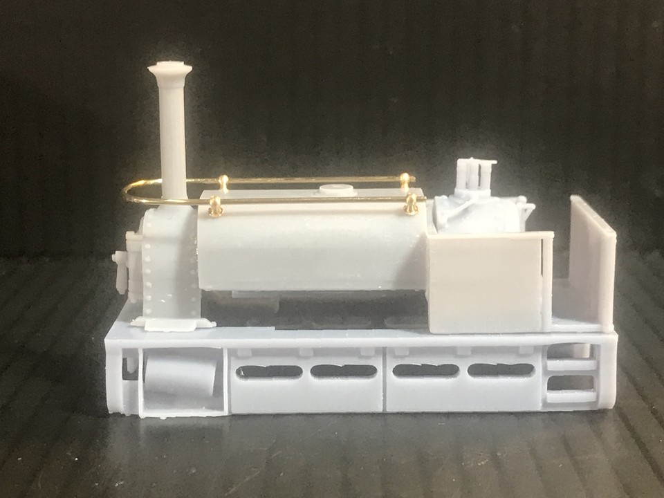 OO9 009 Hunslet quarry Narrow Gauge kit to fit onto the KATO 11-109 ...