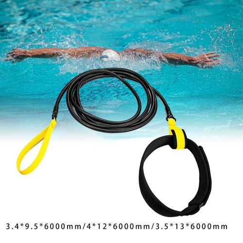 Swim Tether Pool Harness Swimming Belt for Athletes Beginners Adults ...