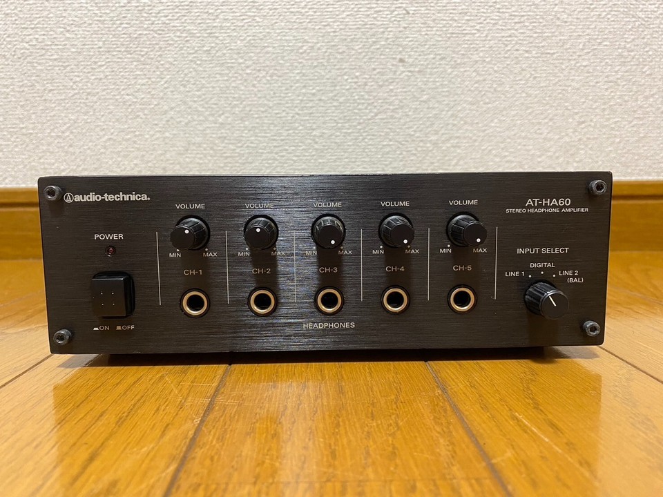 Audio-Technica AT-HA60 Amplifier Headphone Up to 5 headphones Fully ...