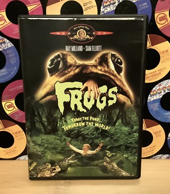 Frogs 1972 Widescreen DVD Cult Horror Ray Milland Sam Elliott Joan Van ...