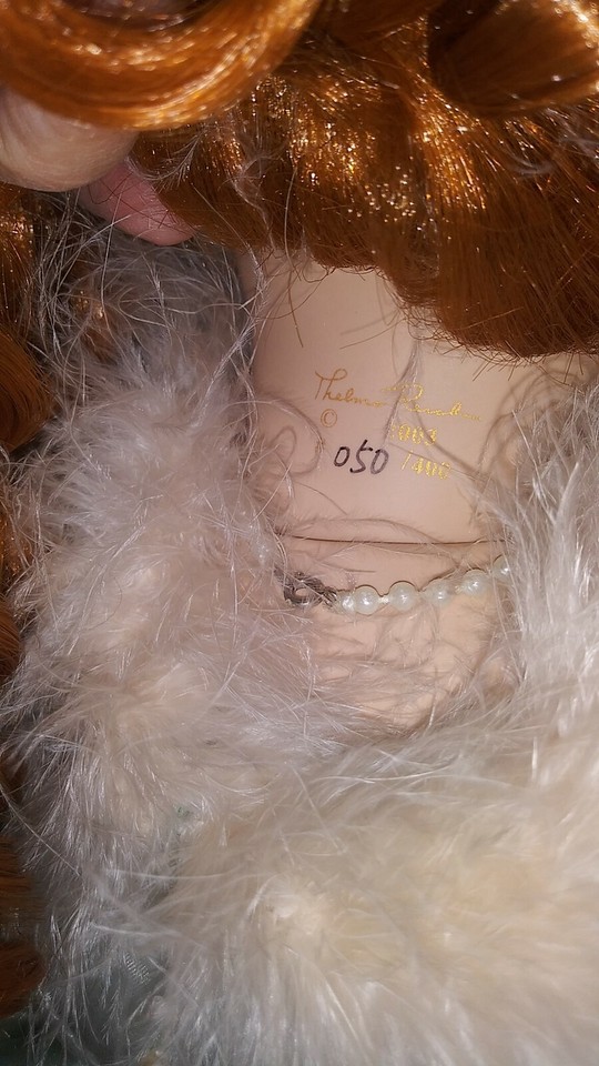 RARE & LTD "LULU" by Thelma Resch & Linda Rick. 30" Porcelain Doll. NIB ...