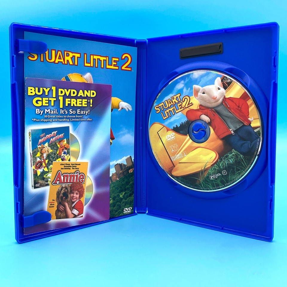 Stuart Little 2 (DVD, 2002, Wide/Full Screen, Special Edition) PLAY ...