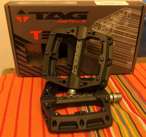 New TAG Metals T3 Nylon Pedals - 9/16 Black Lightweight Old ...