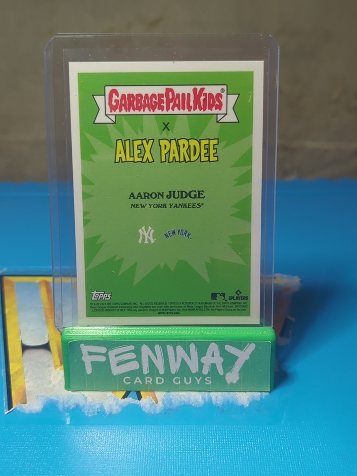 Begrudged Judge 2022 Topps MLB x Garbage Pail Kids: Series 2 Aaron ...