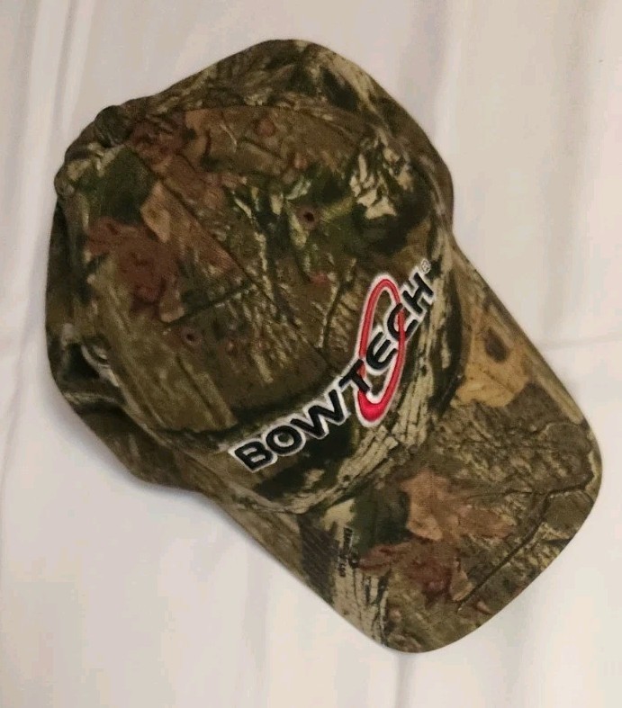 Camo Bowtech Hat Baseball Cap Snapback Outdoor Sporting Hunting ...