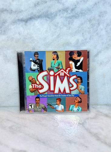 The Sims 1 Original PC CD-ROM Game 2000 EA Games DISC, CASE And ...
