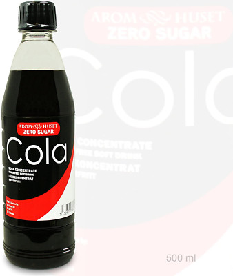 Zero Cola Soda Syrup Concentrate 500 ml - Flavour to 12,5 Liter Suger ...